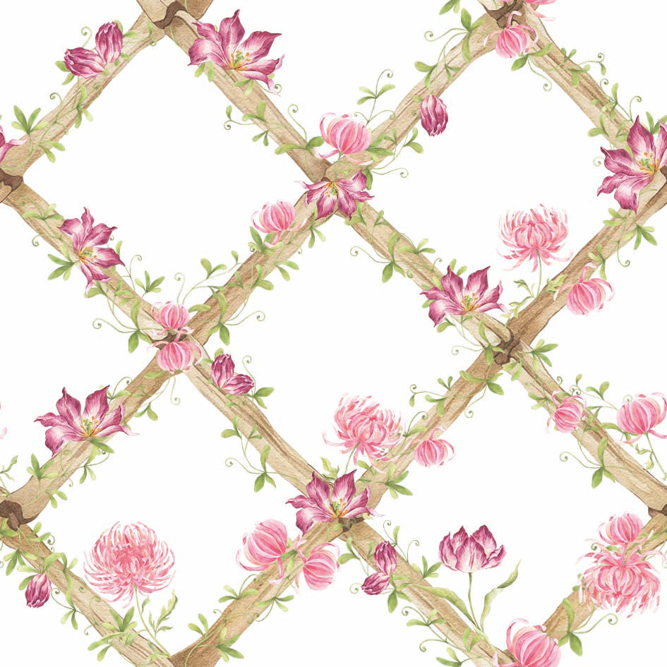 Coeur et Maman Wallpaper Border Collection